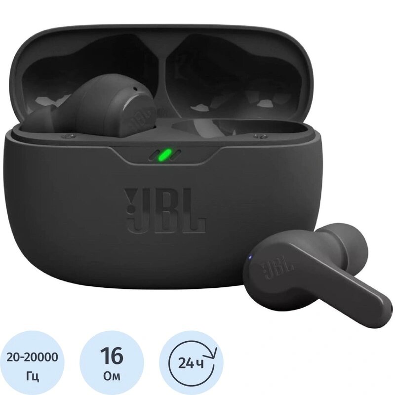 Наушники JBL Wave Beam черные (JBLWBEAMBLK) Арт. 1916100