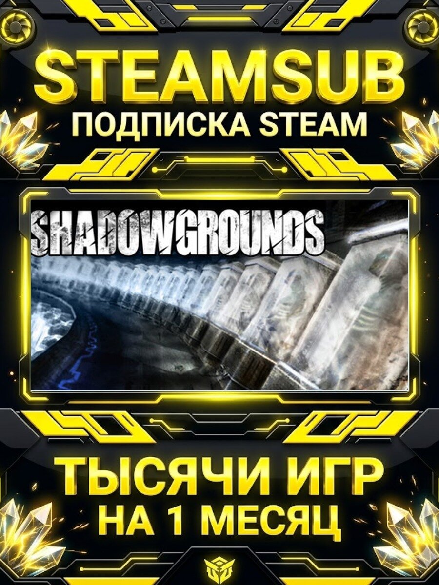 Shadowgrounds — подписка Steam на месяц, 7000+ игр на аккаунтах для ПК (РФ + СНГ)