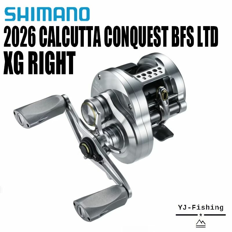 SHIMANO 2026 CALCUTTA CONQUEST BFS LTD XG Под правую руку Кастинговое Катушка