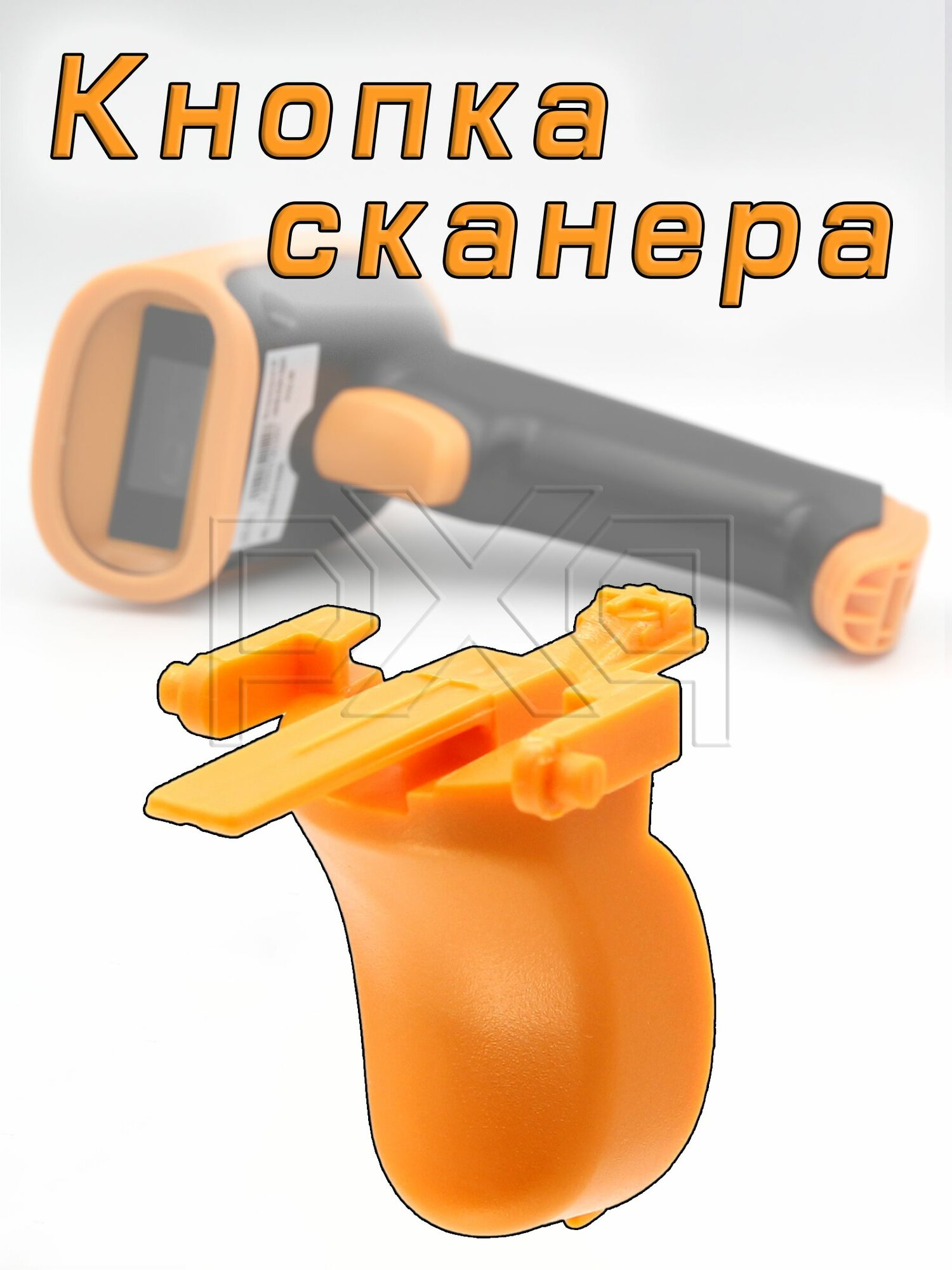 Кнопка для сканера pXq, Radall, Netum, Kefar