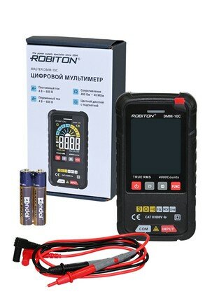 Цифровой мультиметр ROBITON MASTER DMM‑10C