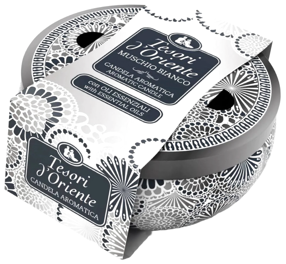 Ароматическая свеча Tesori D Oriente White Musk для женщин 200 гр
