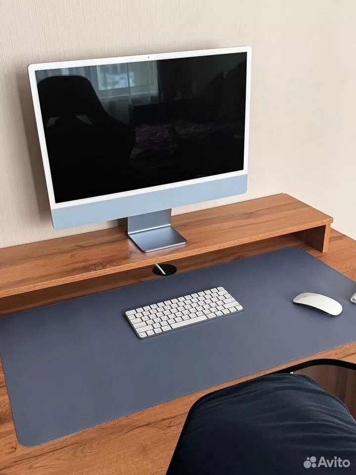 Моноблок Apple iMac 24" (mqrr3), m3, 256GB бу синий , Русская раскладка