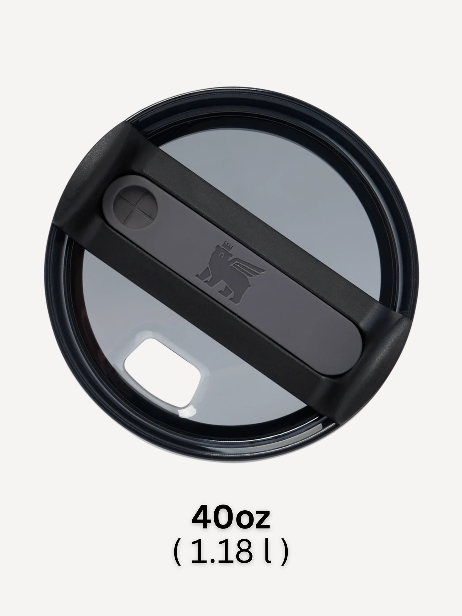 Крышка Stanley The Quencher H2. O FlowState 40 oz (1.18 л), цвет чёрный (Black), оригинал США