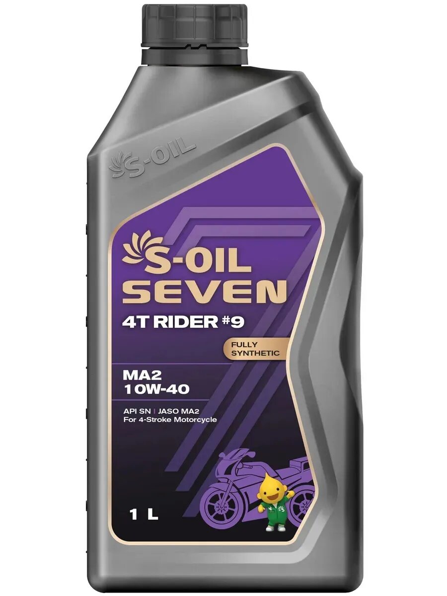 S-oil Seven 4T Scooter #9 10W-40 1L E107998 .