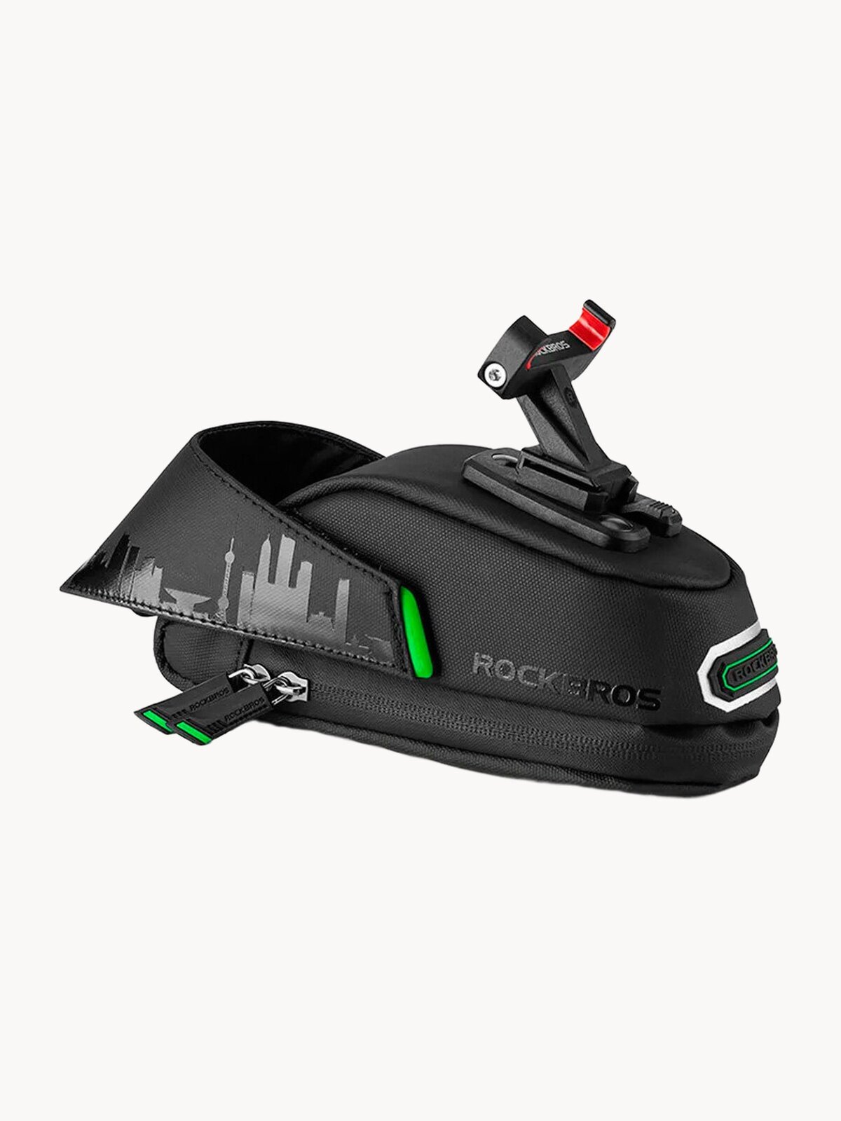 ROCKBROS сумка для велосипеда под седло 18x7.5x7см быстросъемная