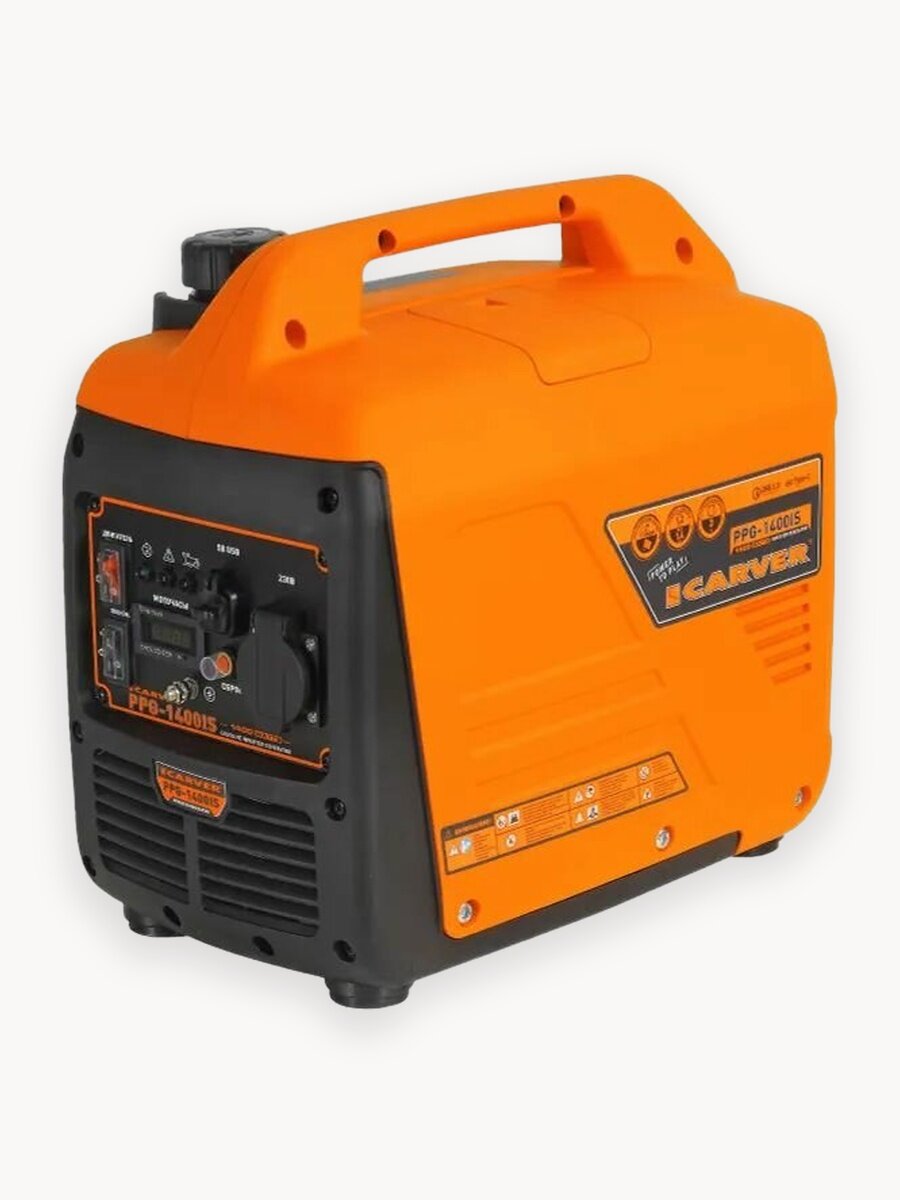 Генератор бензиновый инверторный Carver PPG-1400IS (1,4кВт, 230В)