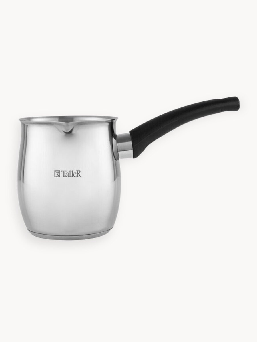 Турка Taller Бонни 0.8 л, 9х9х11.2 см, нерж. сталь (TR-11359)