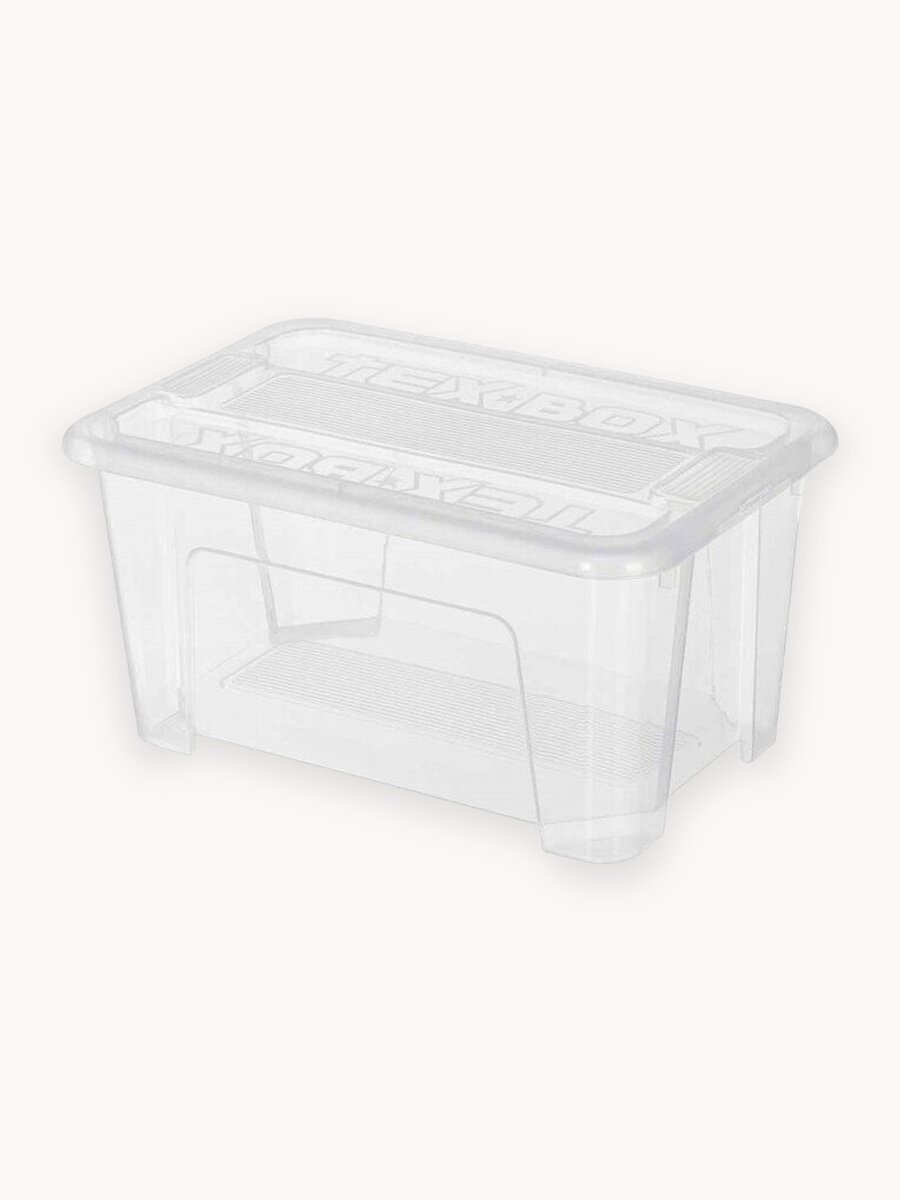 Ящик универсальный TEX-BOX, 4,5 л, бесцветный, 28х18,3х14 см