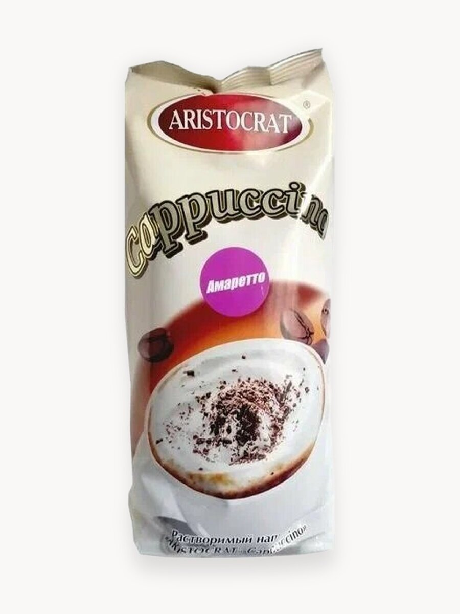 Растворимый кофейный напиток Aristocrat Капучино Амаретто, 1 кг