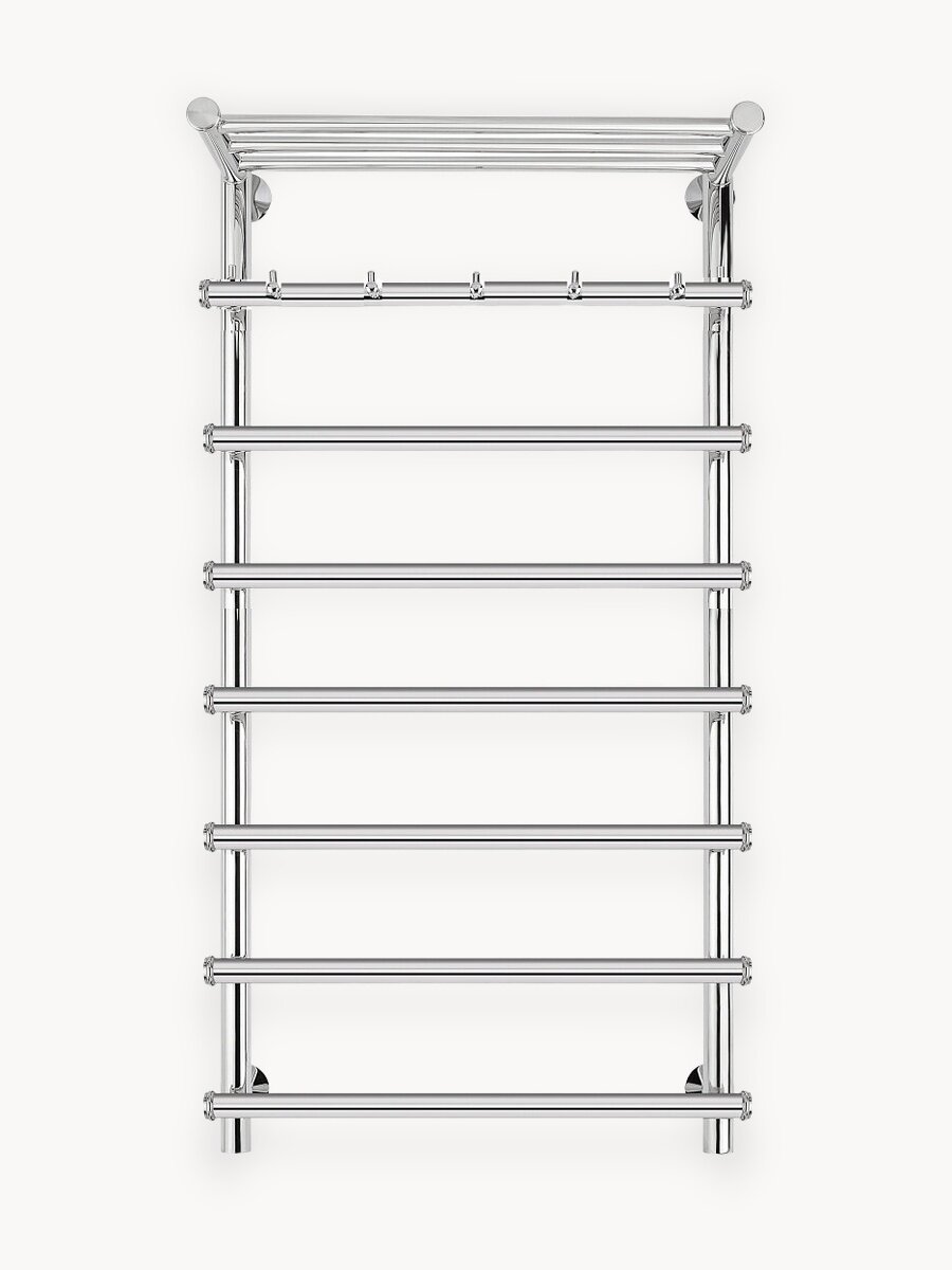 Полотенцесушитель электрический Secado Турин 1 КСП 100x60x70 L хром