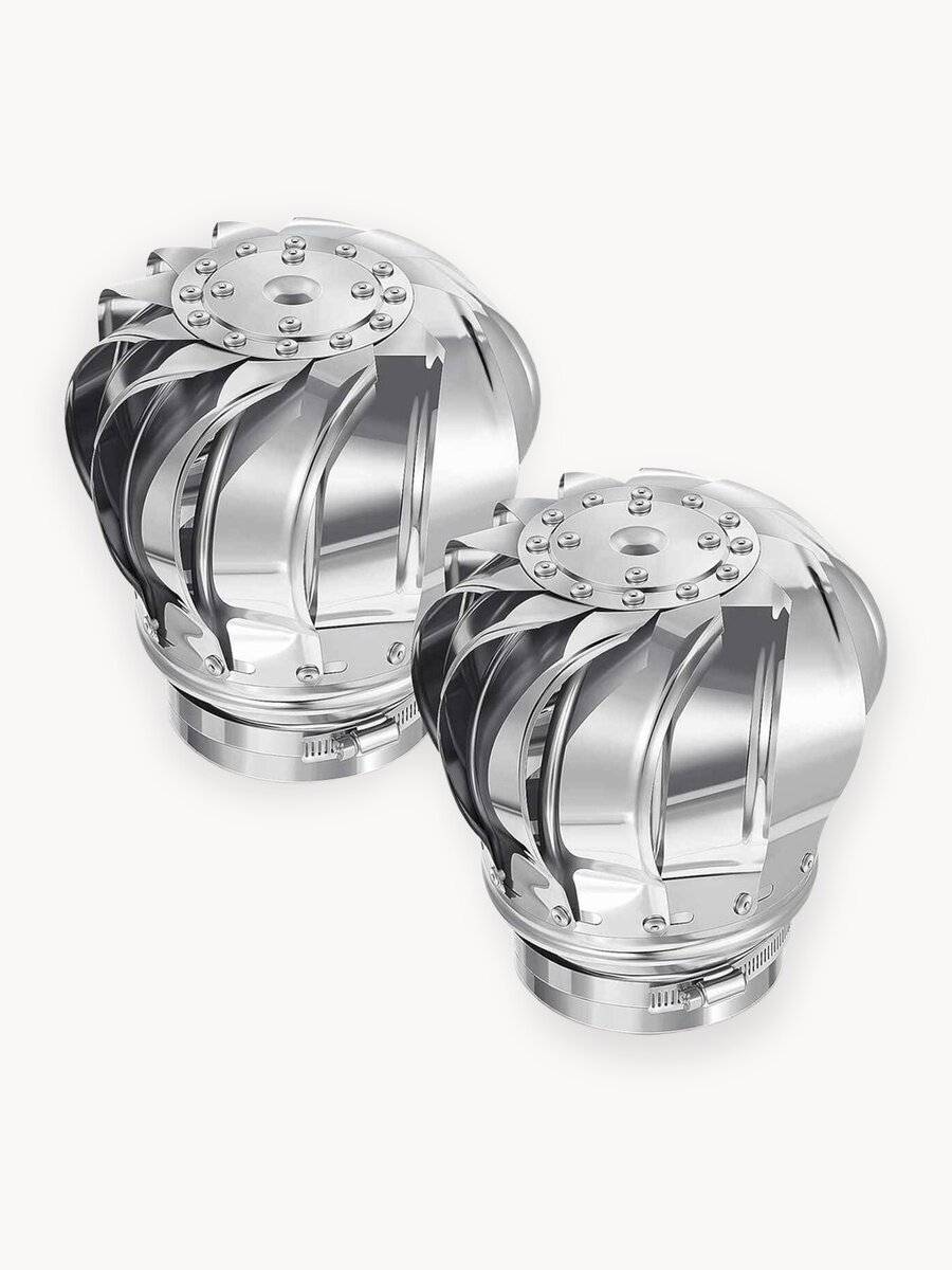 2 шт. 110 мм без мощности, крышный вентилятор, ветряные турбины, вентиляционное отверстие для чердака для домов, заводская ферма, герметичны