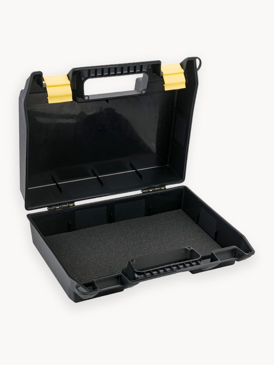 Ящик д/дрели и УШМ с морозостойкими замками и подложкой JETTOOLS 16" 400*335*145мм JT17003