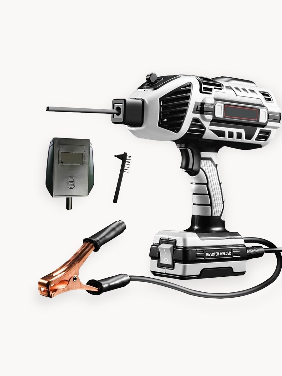 Мини сварочный аппарат, 220 В, портативный, для дома, серебристый