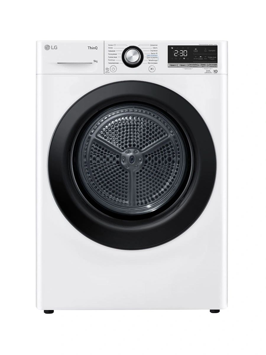 Сушильная машина LG DC90V3V6W. ABWPCOM кл. энер: A++ макс. загр:9кг