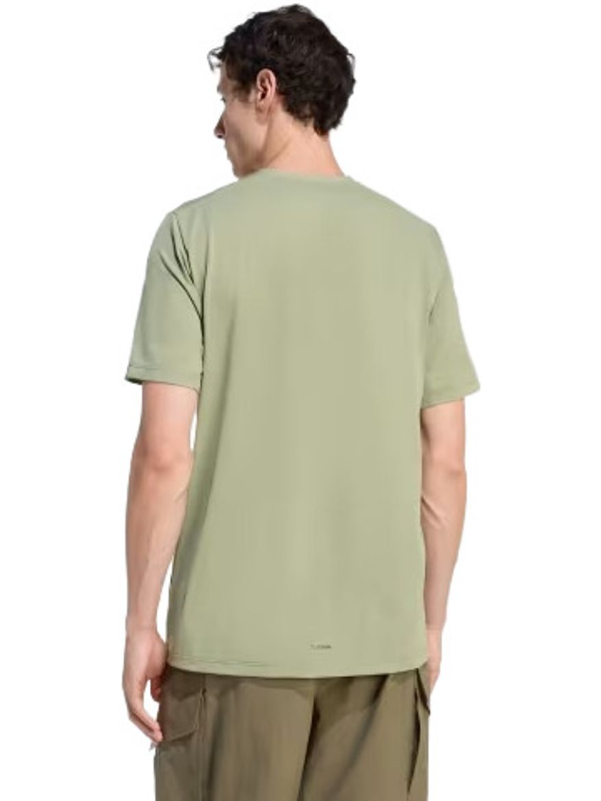 Футболка спортивная adidas Terrex Multi Climacool Logo Tech Tee, размер XL, зеленый — фото 1