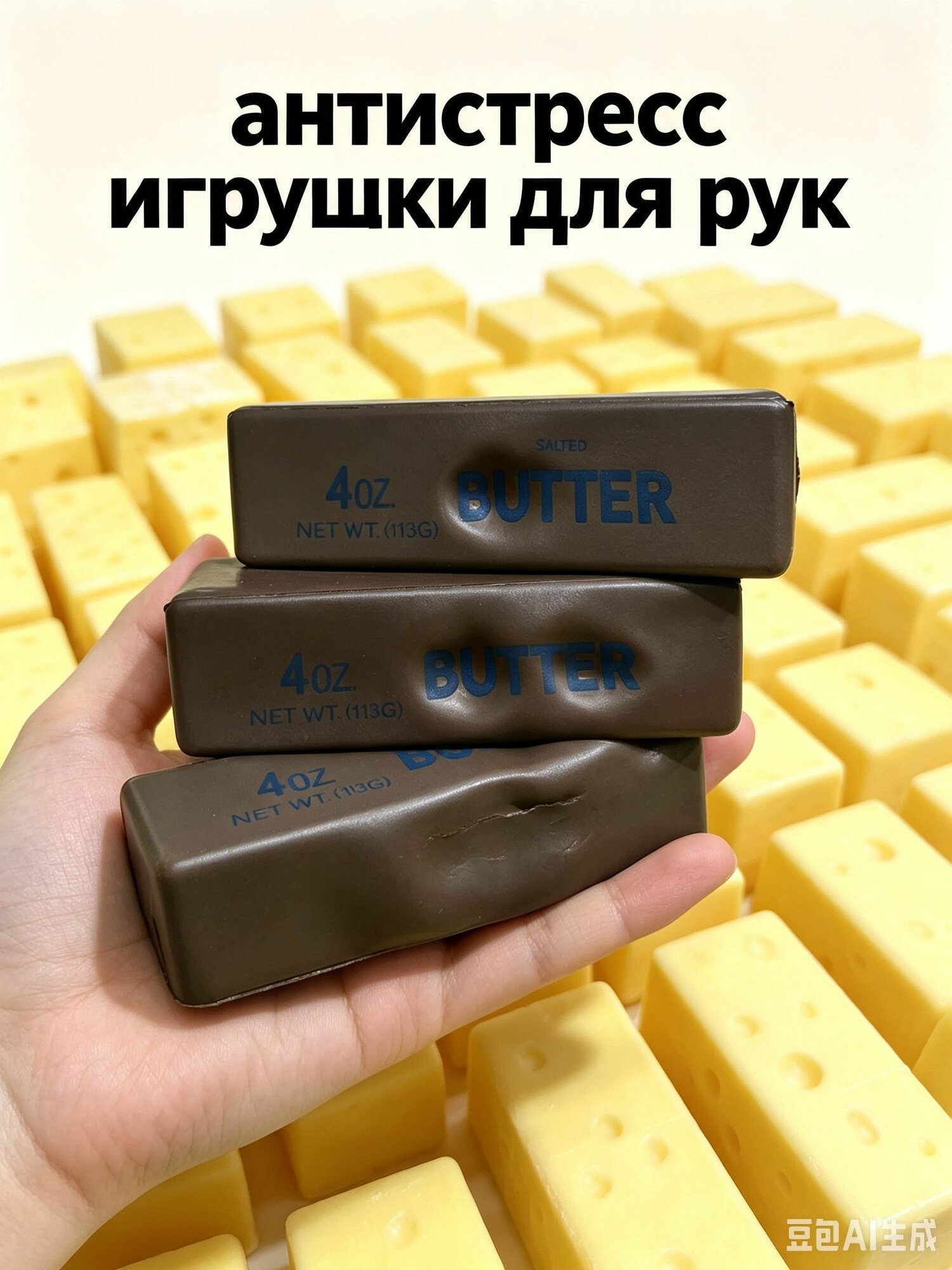 Масло антистресс игрушка /пельмени сквиш/ антистрес сквиш-мялка/ игрушка для снятия стресса