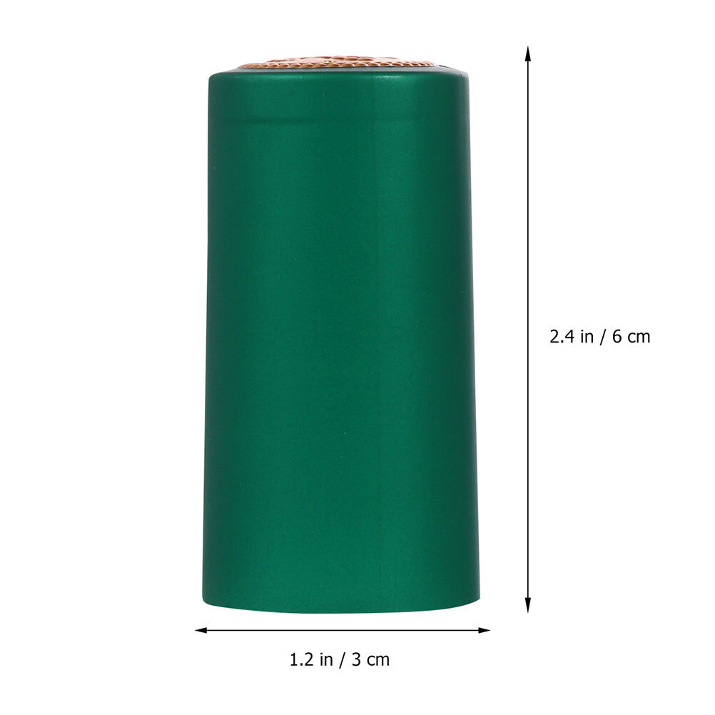 Пробки Для Бутылок Из Вина 200 Штук Зеленый Цвет 6.00X3.00X3.00Cm