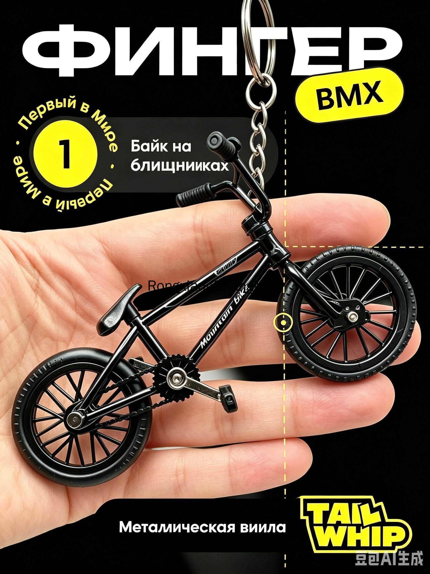 Пальчиковый фингер BMX Tailwhip фингер bmx