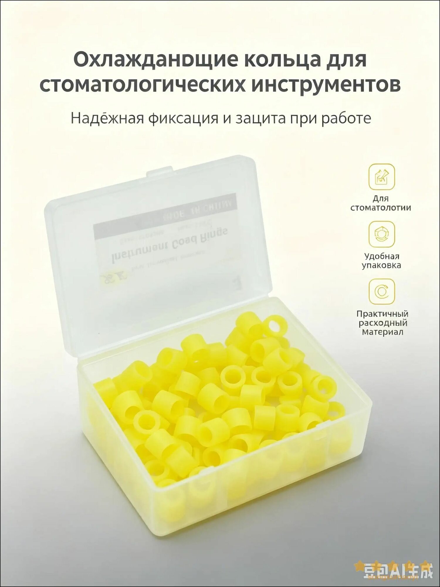 Штук силиконовых маркировочных колец для стоматологического, эксклюзивного инструмента