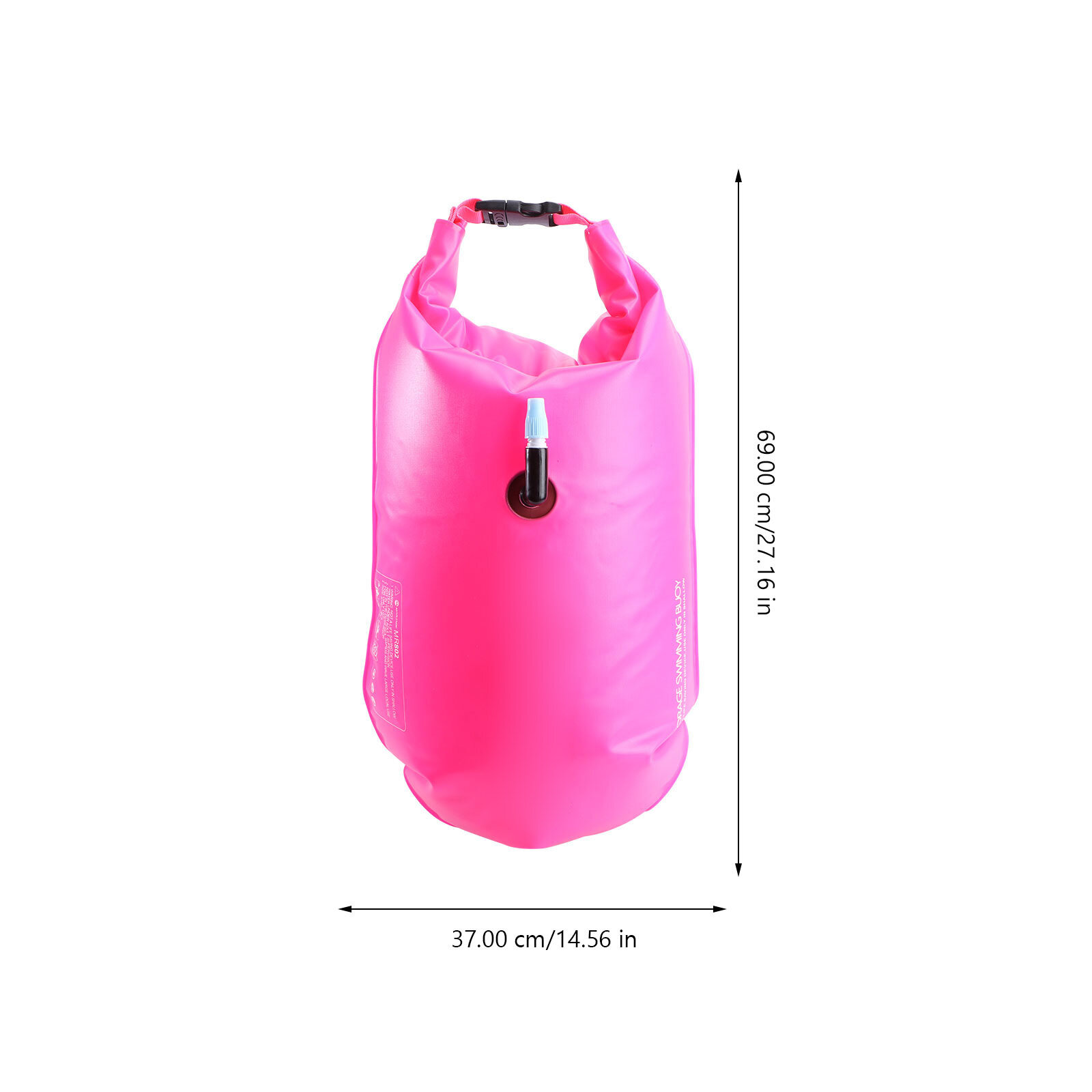 Надувной Спасательный Жилет Из Толстого PVC 20L Для Водных Видов Спорта 70X37 Cm Rosy