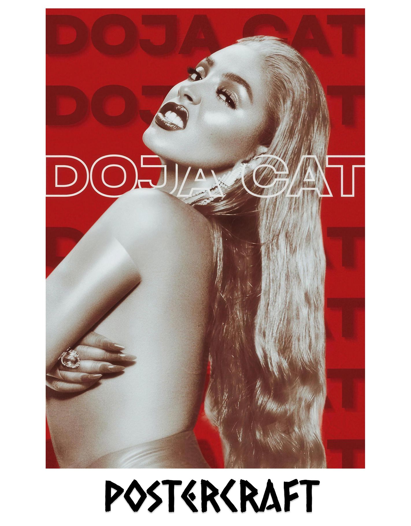 Постер Музыка "Doja Cat", А3, глянц, 42х29.7см