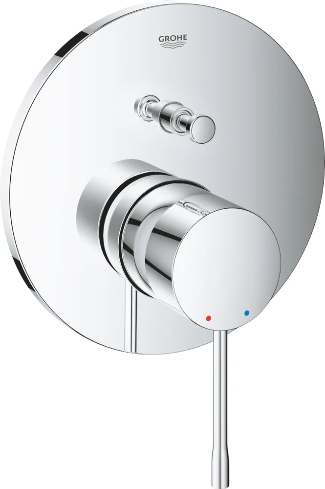 Встраиваемый смеситель для душа и ванны Grohe Essence 24058001 хром