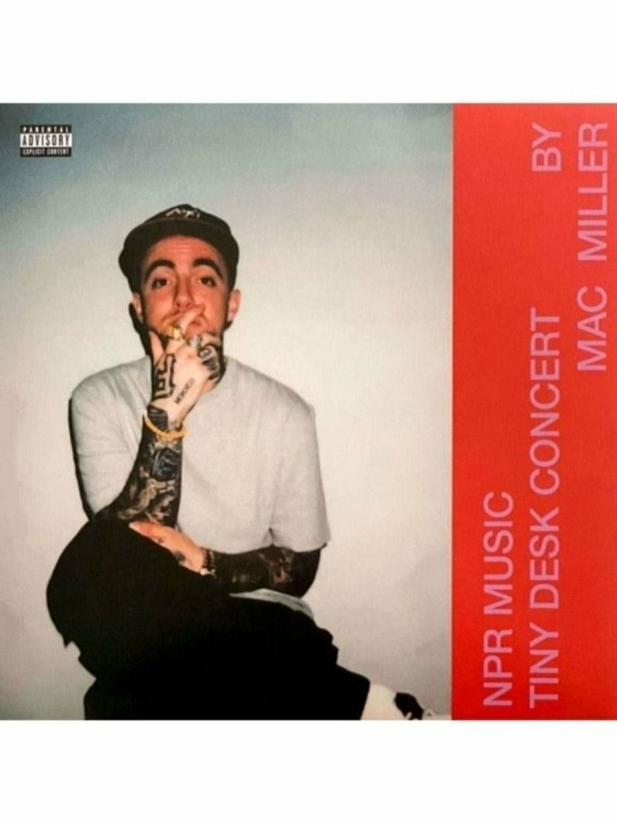 Виниловая Пластинка Mac Miller - NPR Music Tiny Desk Concert, Blue Translucent Vinyl, Single Sided, EP, Etched,