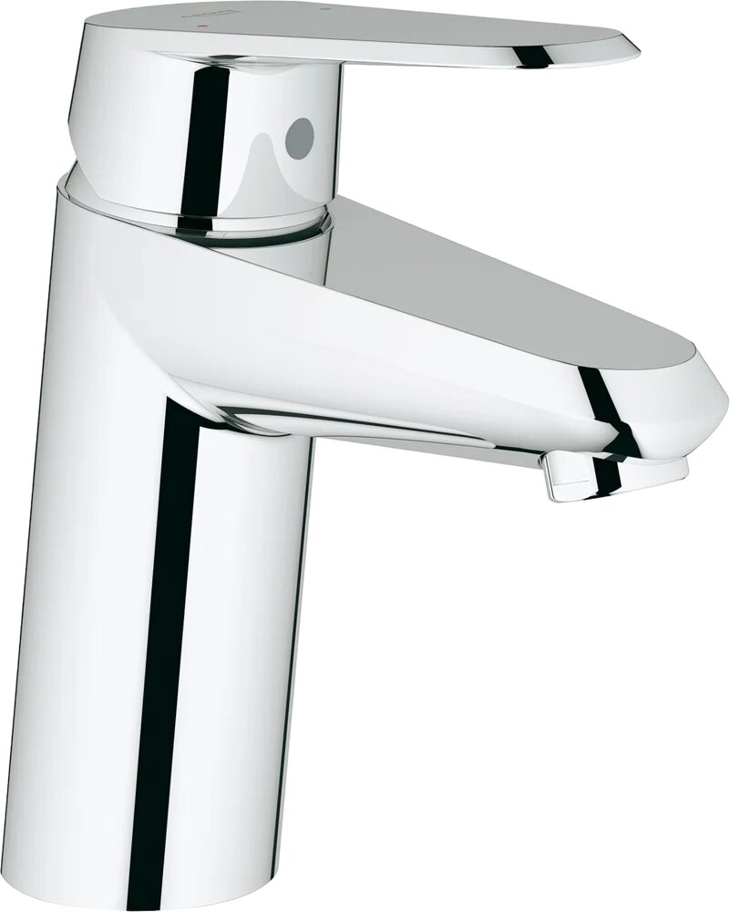 Смеситель для раковины Grohe Eurodisc Cosmopolitan 3246920E хром, глянцевый, кран для ванной в раковину, из латуни, рычажный, с керамическим картриджем