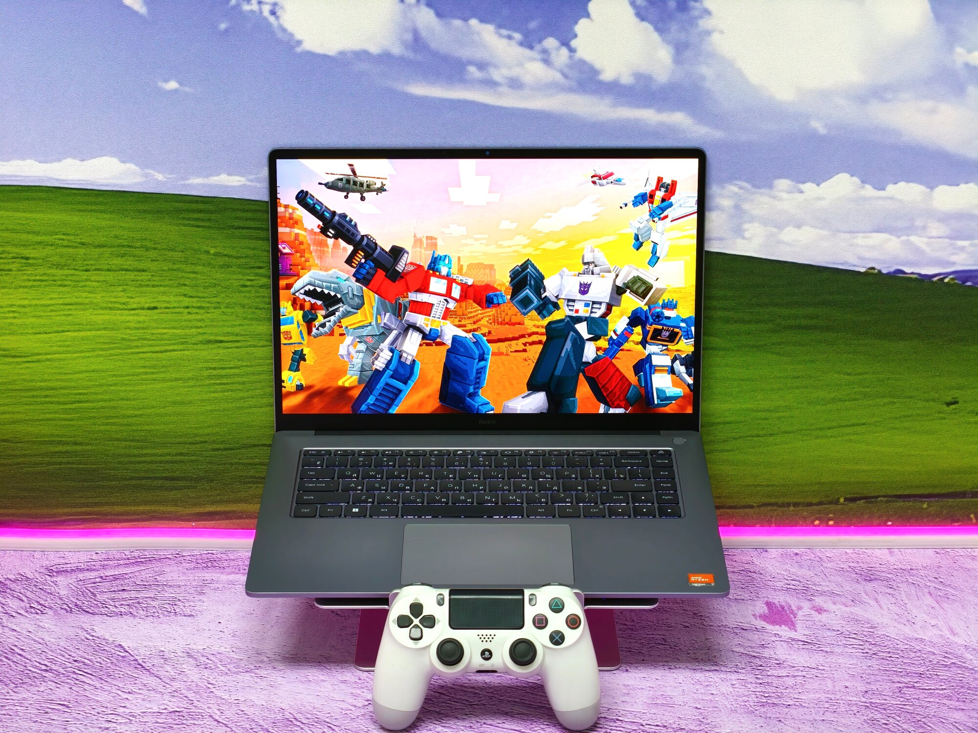 15.6" Ноутбук XIAOMI REDMIBOOK PRO 15 2023, IPS 3.2K 120 ГЦ, Ryzen 7 7840HS, 16 ГБ, SSD 512 ГБ, Radeon 780M, Win11Home, серый