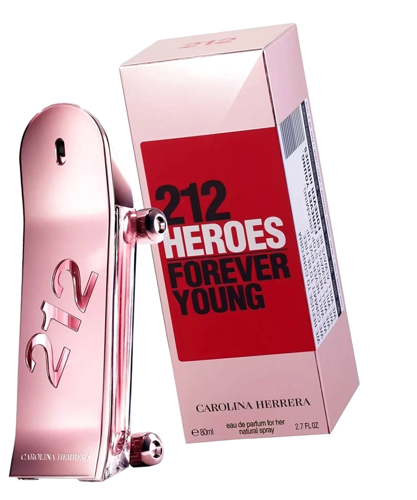 Женская парфюмерная вода Carolina Herrera 212 Heroes Forever Young 80 мл - 212 Хирос Форевер Янг