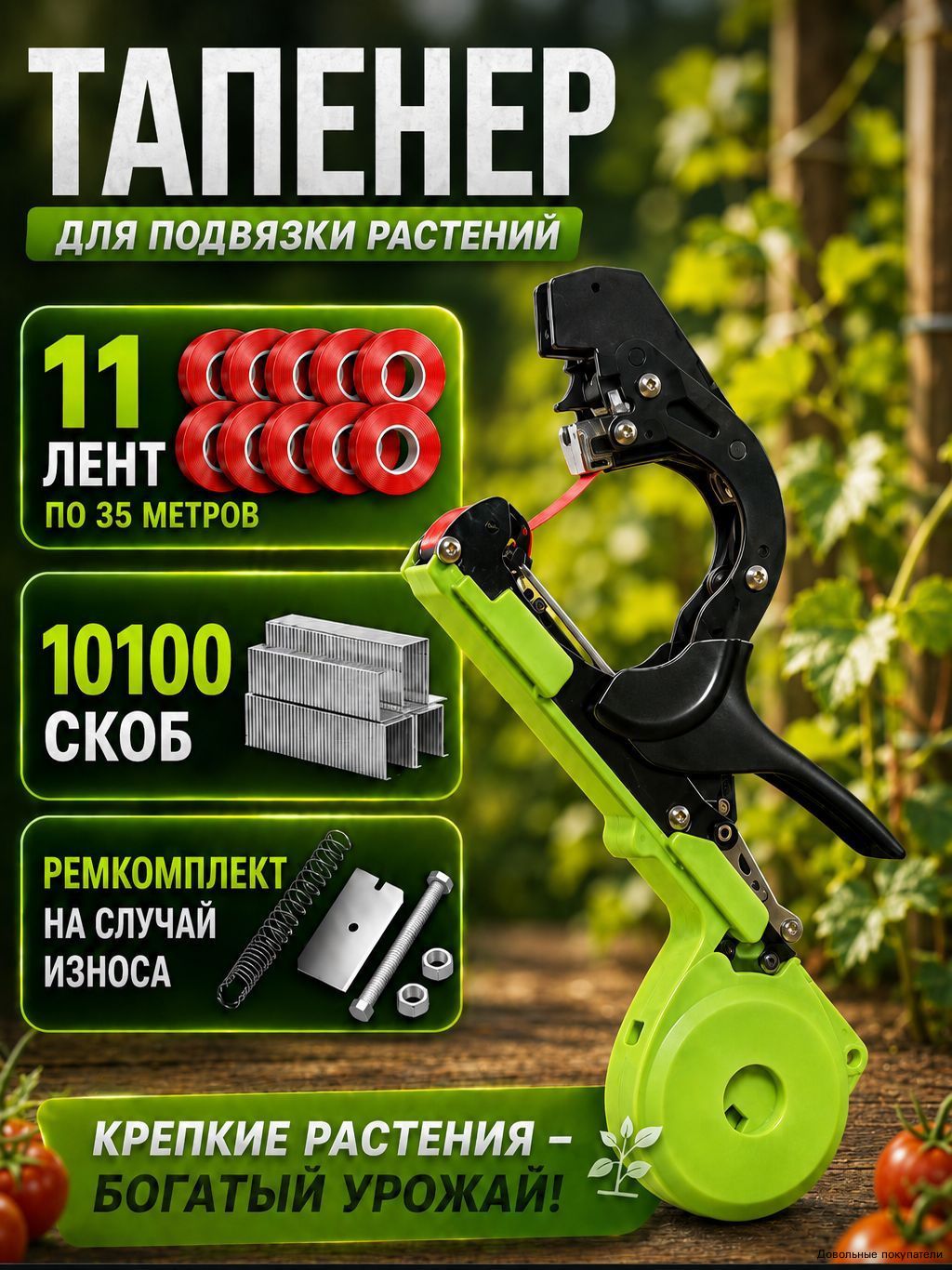 Тапенер 37 см 1 шт