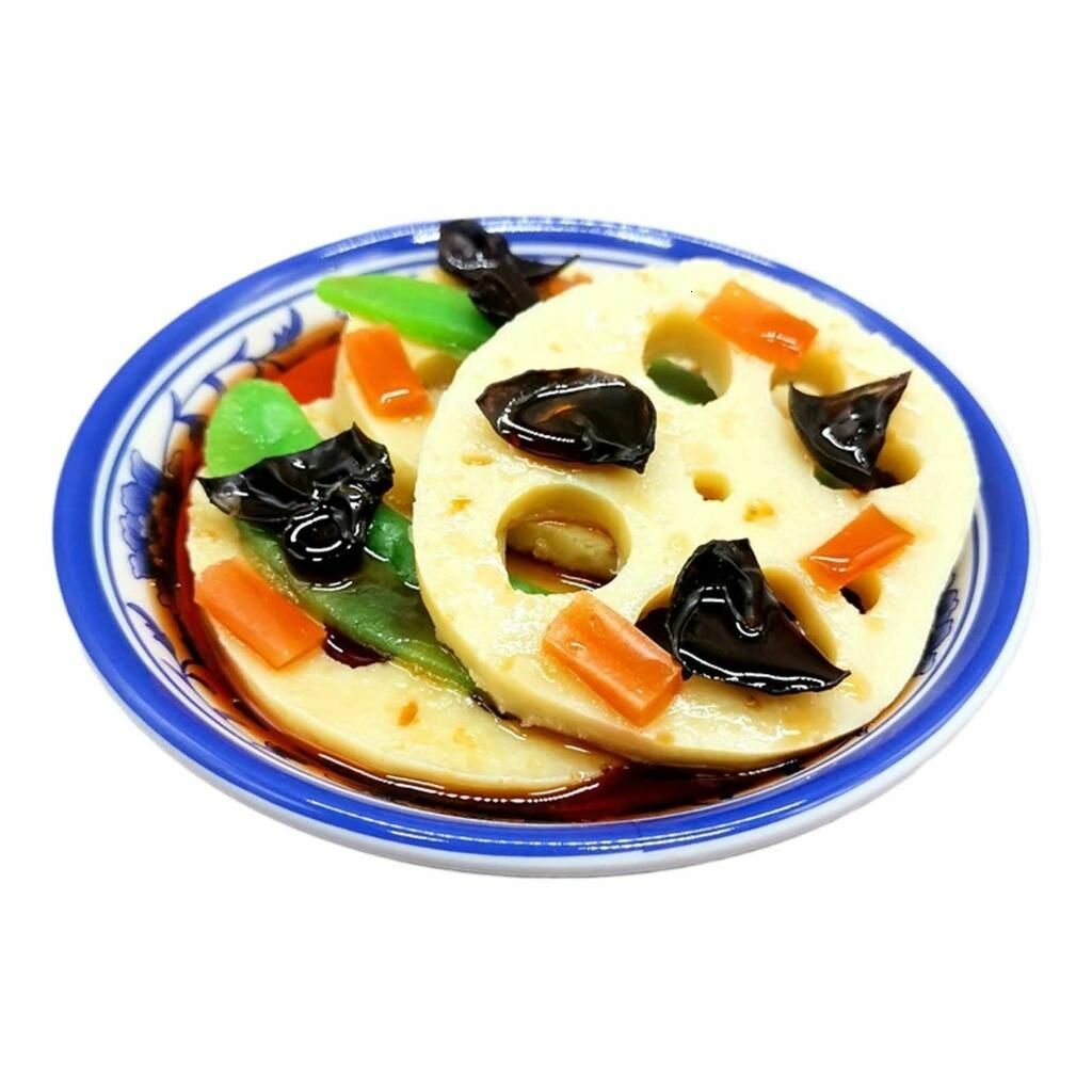 Имитация китайского блюда, - Смешанный корень лотоса I