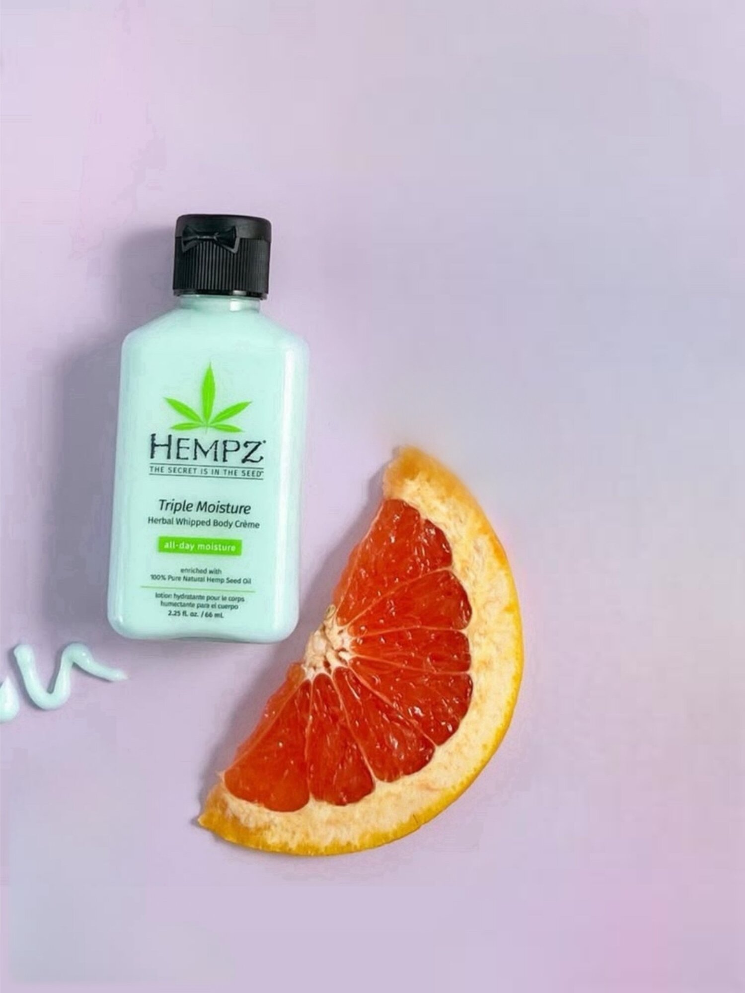 Hempz Молочко для тела увлажняющее Herbal Body Triple Moisture, 66мл