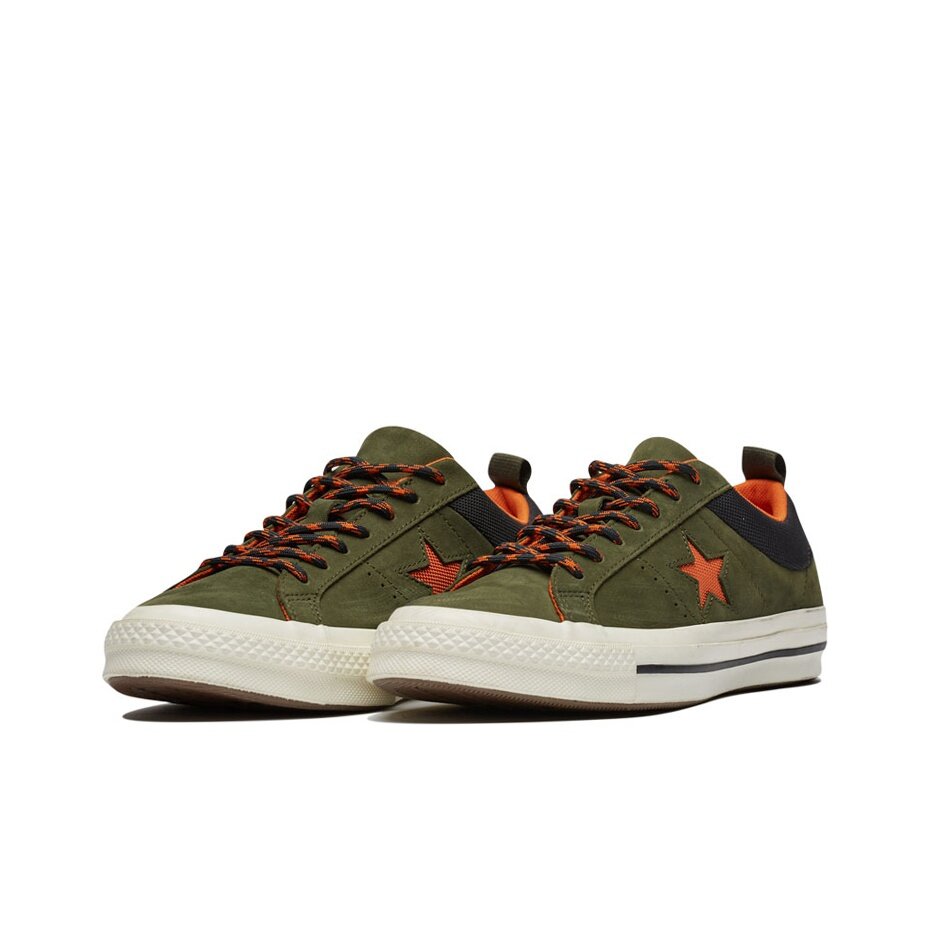 Кроссовки Converse One Star, размер EU 41 стопа (26CM), зеленый, — фото 1