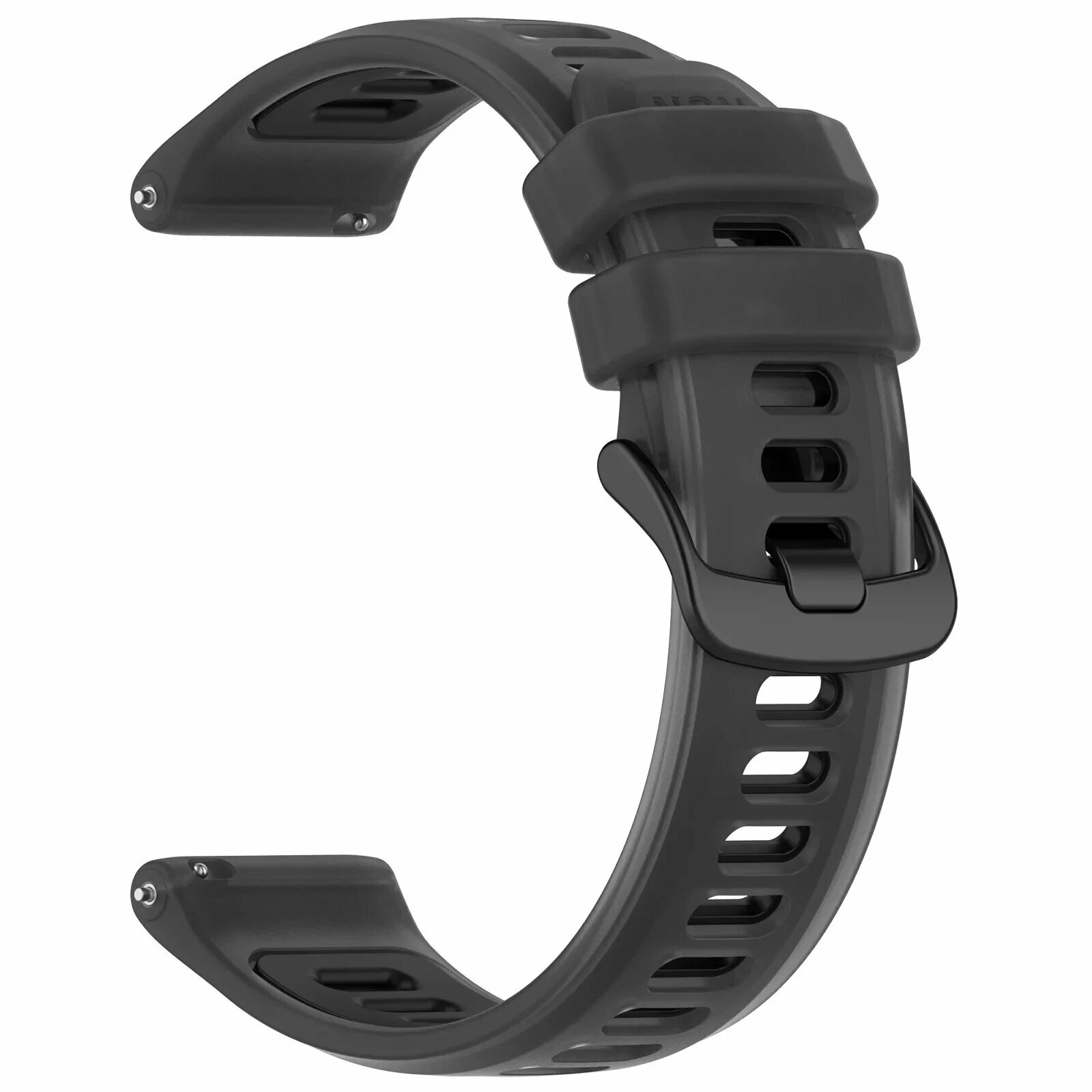 Силиконовый ремешок COROS 22 мм Extreme night Black