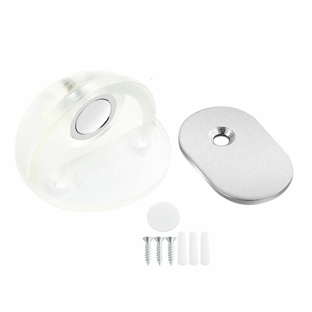 Без перфорации с магнитным ограничителем двери-прозрачный