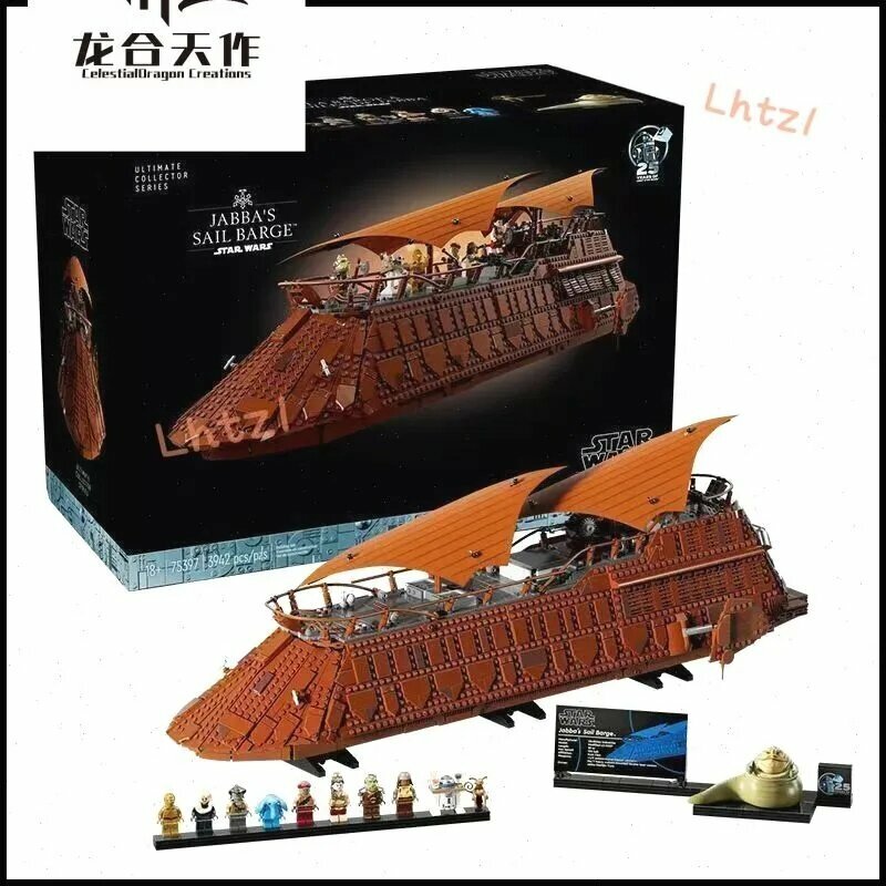 Star Wars Большой галеон Джаббы Конструктор для мальчиков