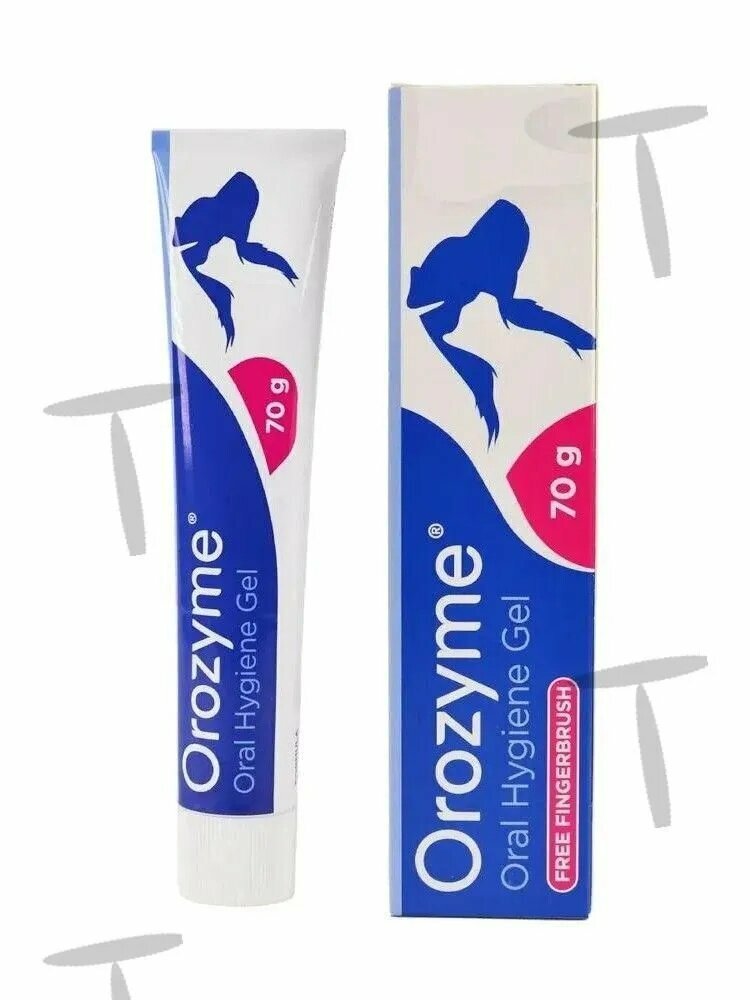 Зубная паста для собак орозим гель для чистки зубов животных (Orozyme)OU