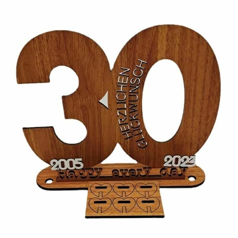 Денежная открытка на 18-летие, памятный подарок день рождения-30 лет