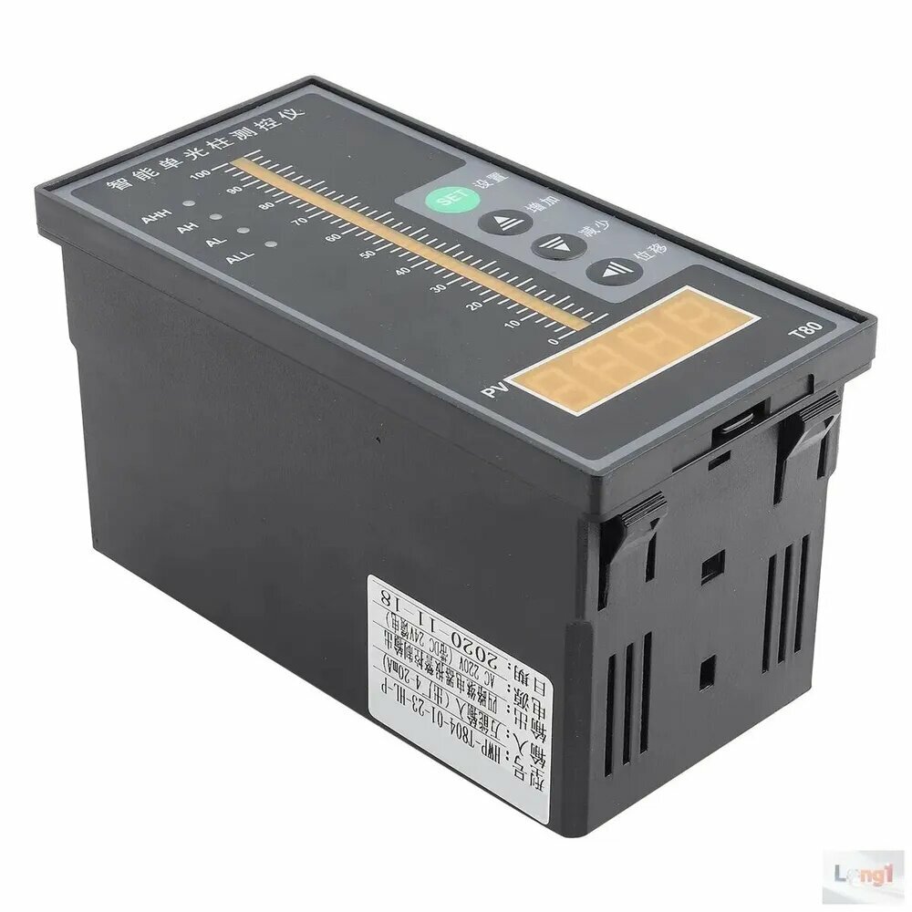 Датчик уровня 4 20 мА, интеллектуальный контроллер давления, столбчатый дисплей с подсветкой