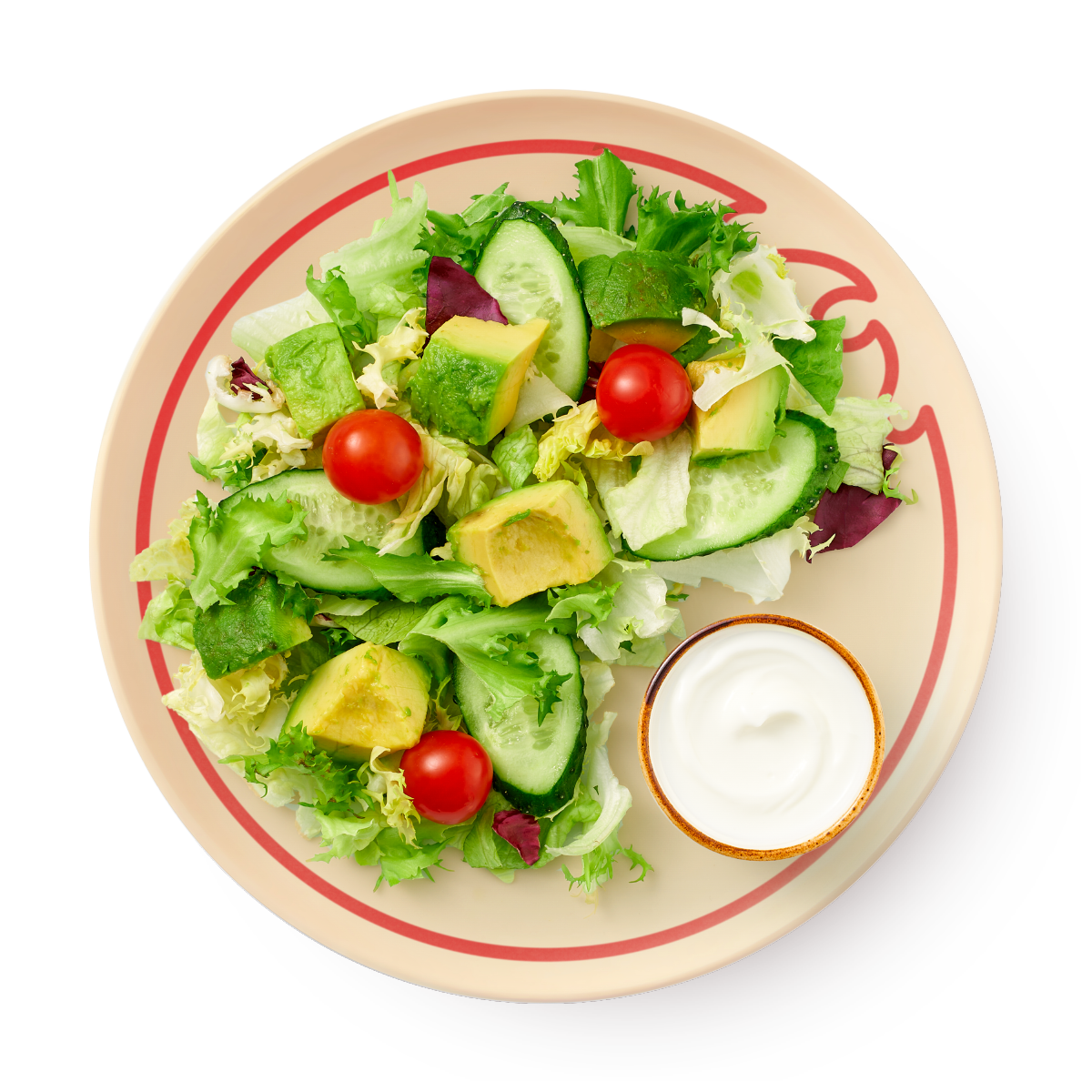 Салат овощной с авокадо "Есть горячее", 155 граммов, 1 упаковка.