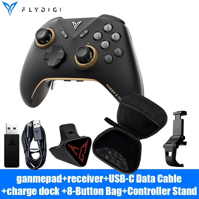 Flydigi Vader 5 Pro V2 геймпад, черный
