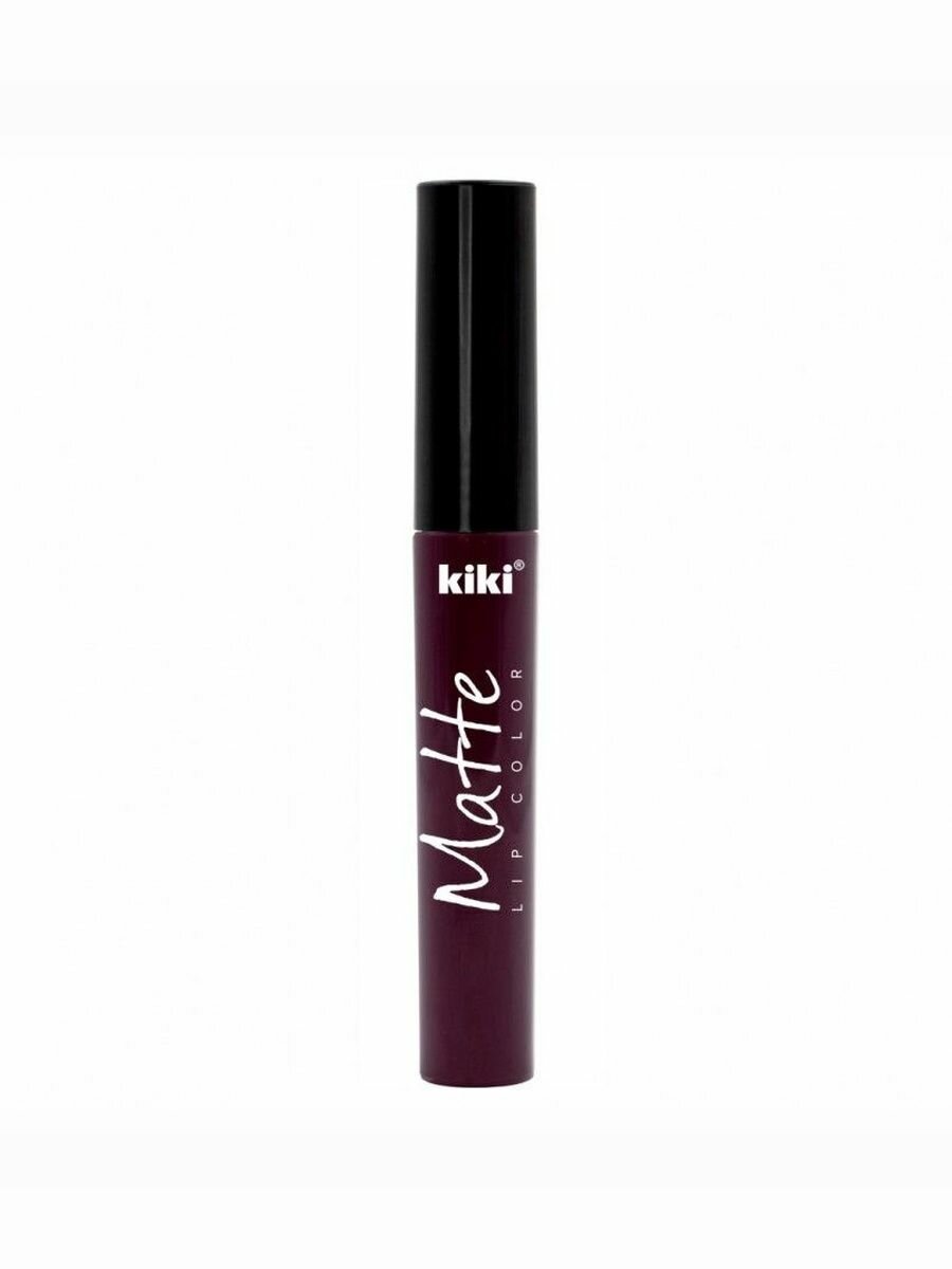 KIKI Помада для губ Matte Lip Color жидкая матовая стойкая, 2 мл, 207 Ультра-фиолетовый