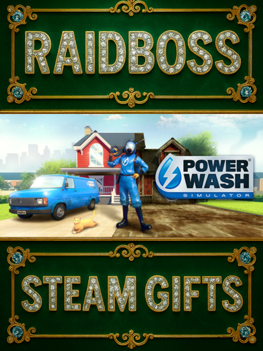 PowerWash Simulator — купить Steam Gift для PC | подарок | Казахстан | автовыдача