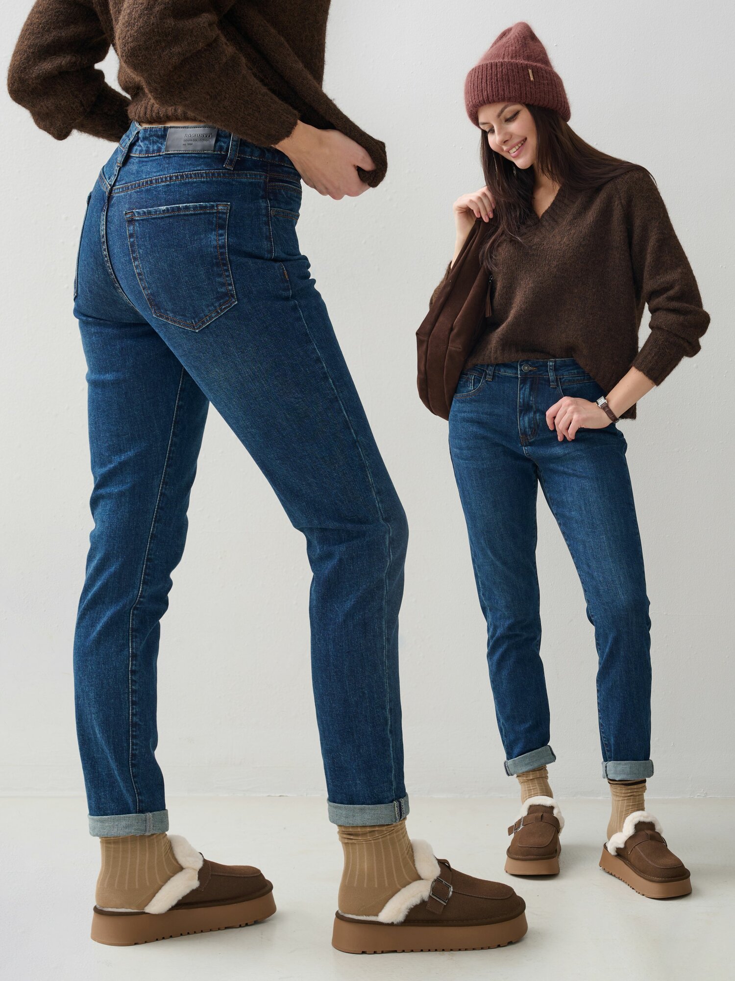 Джинсы бойфренды 