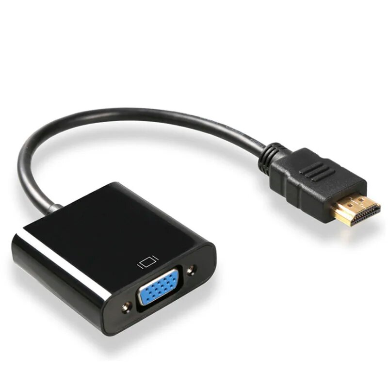 HDMI-VGA Адаптер HD Scaler black