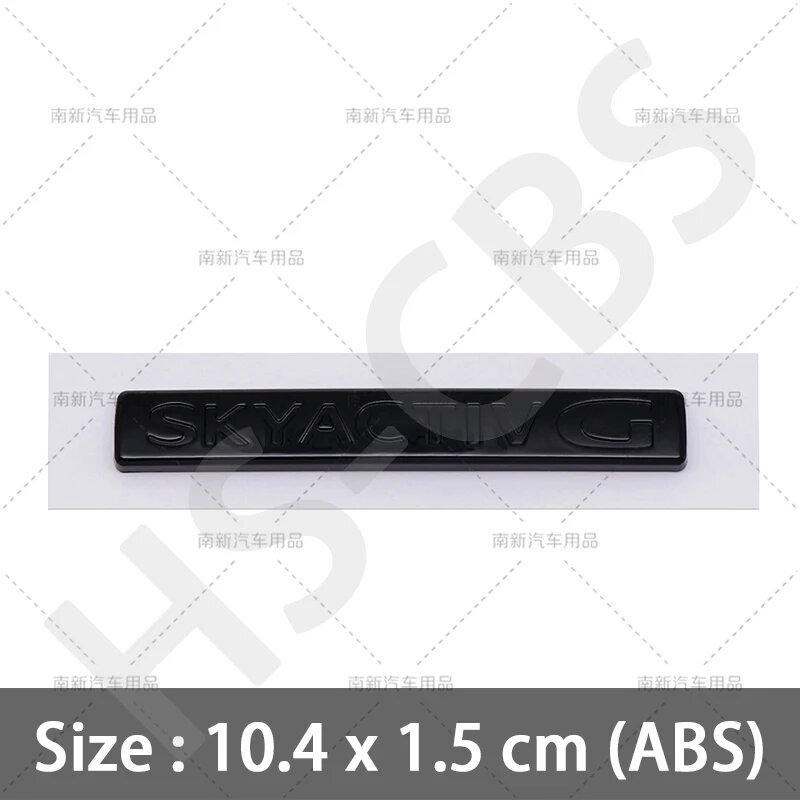 3D ABS SKYATIVG буквенный логотип, эмблема, наклейка на дверь автомобиля, крыло, значок на Black