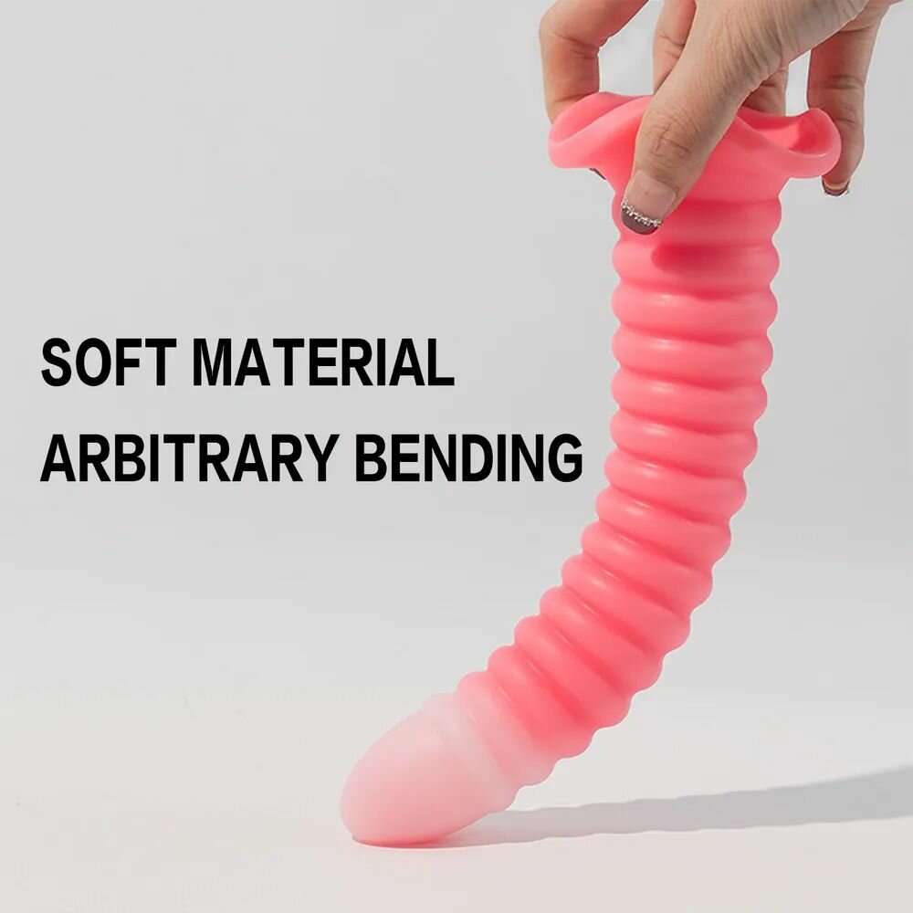 Анальная пробка с резьбой для взрослых, 23*7,7 см