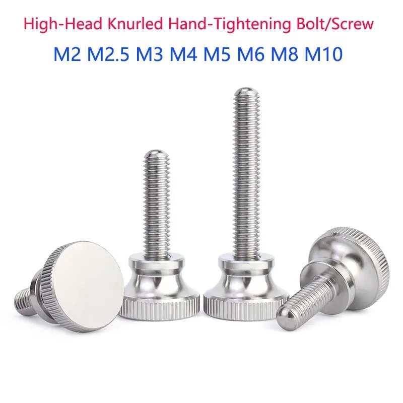 Ступенчатые болты GB 834 из нержавеющей стали 304 с ручкой, M2 M2.5 M3 M4 M5 M6 M8 M10 M6x6mm 2pcs